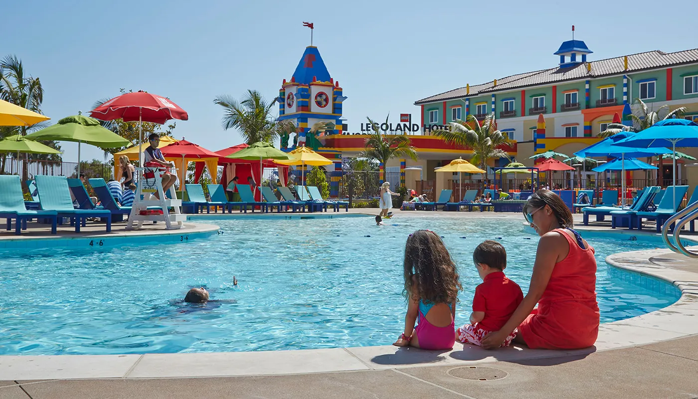 Lion Temple Wave Pool | LEGOLAND® California