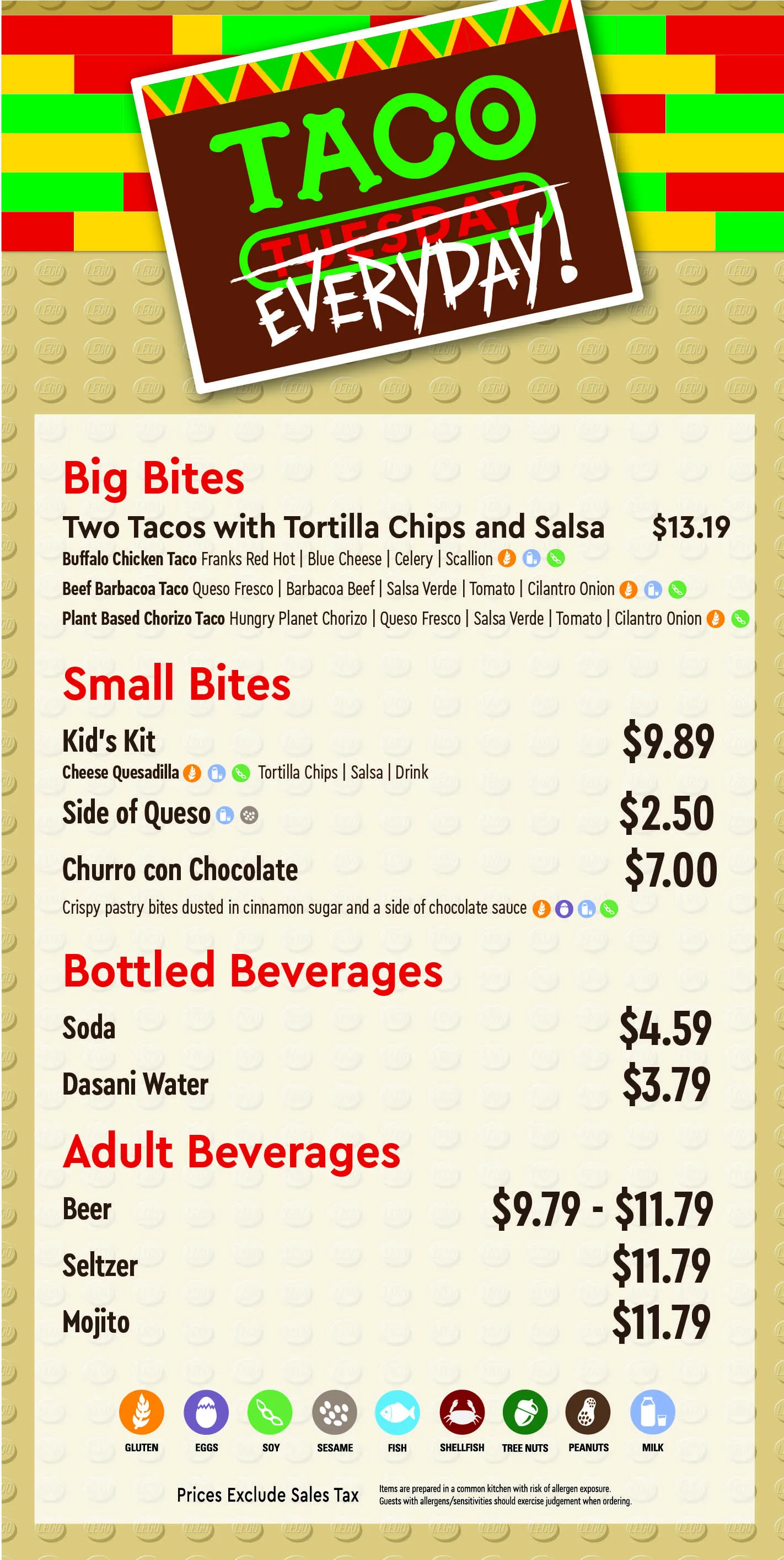 Taco Everyday | Dining at LEGOLAND® Florida Resort