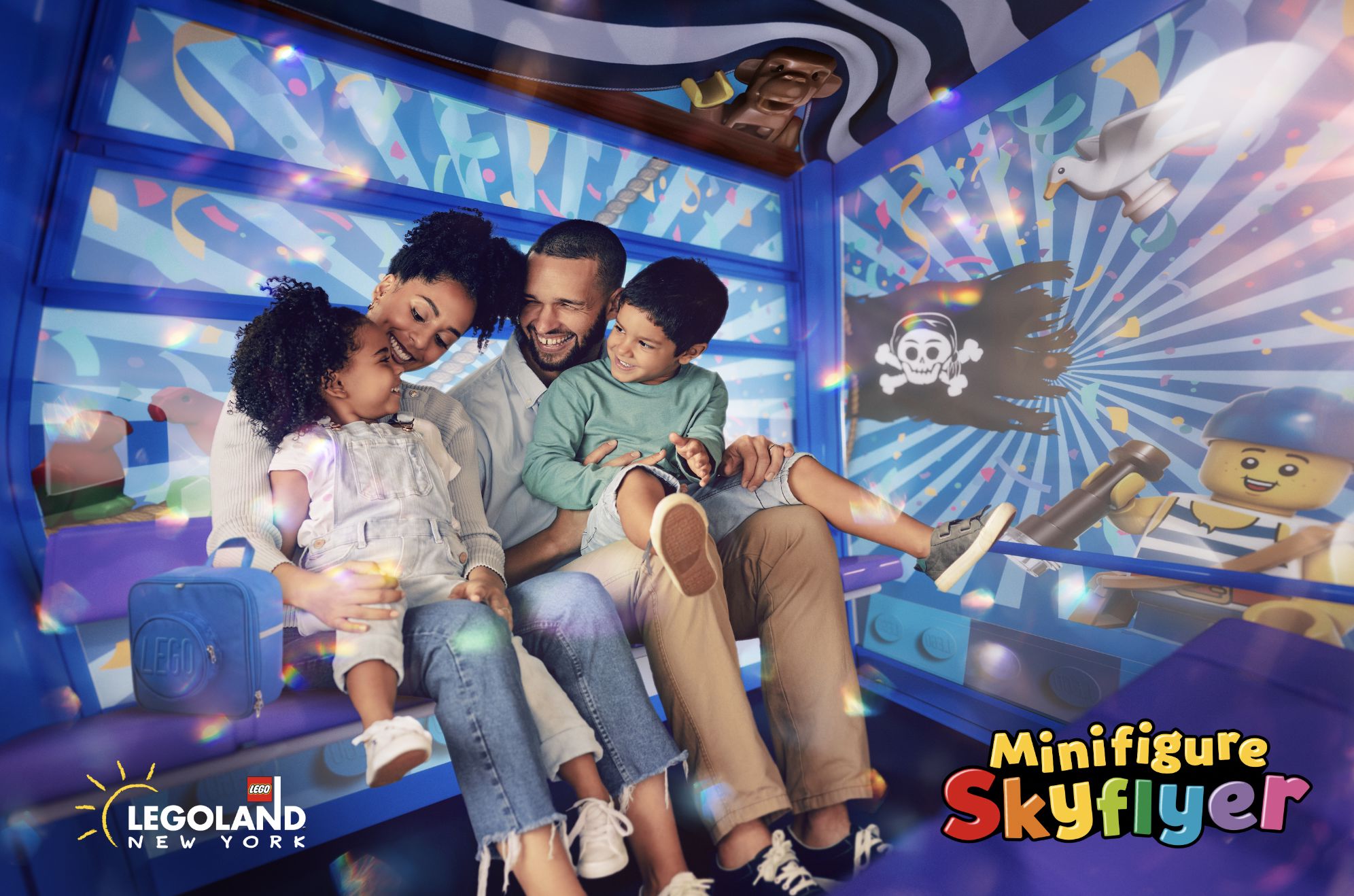 Minifigure Skyflyer | LEGOLAND® New York Resort