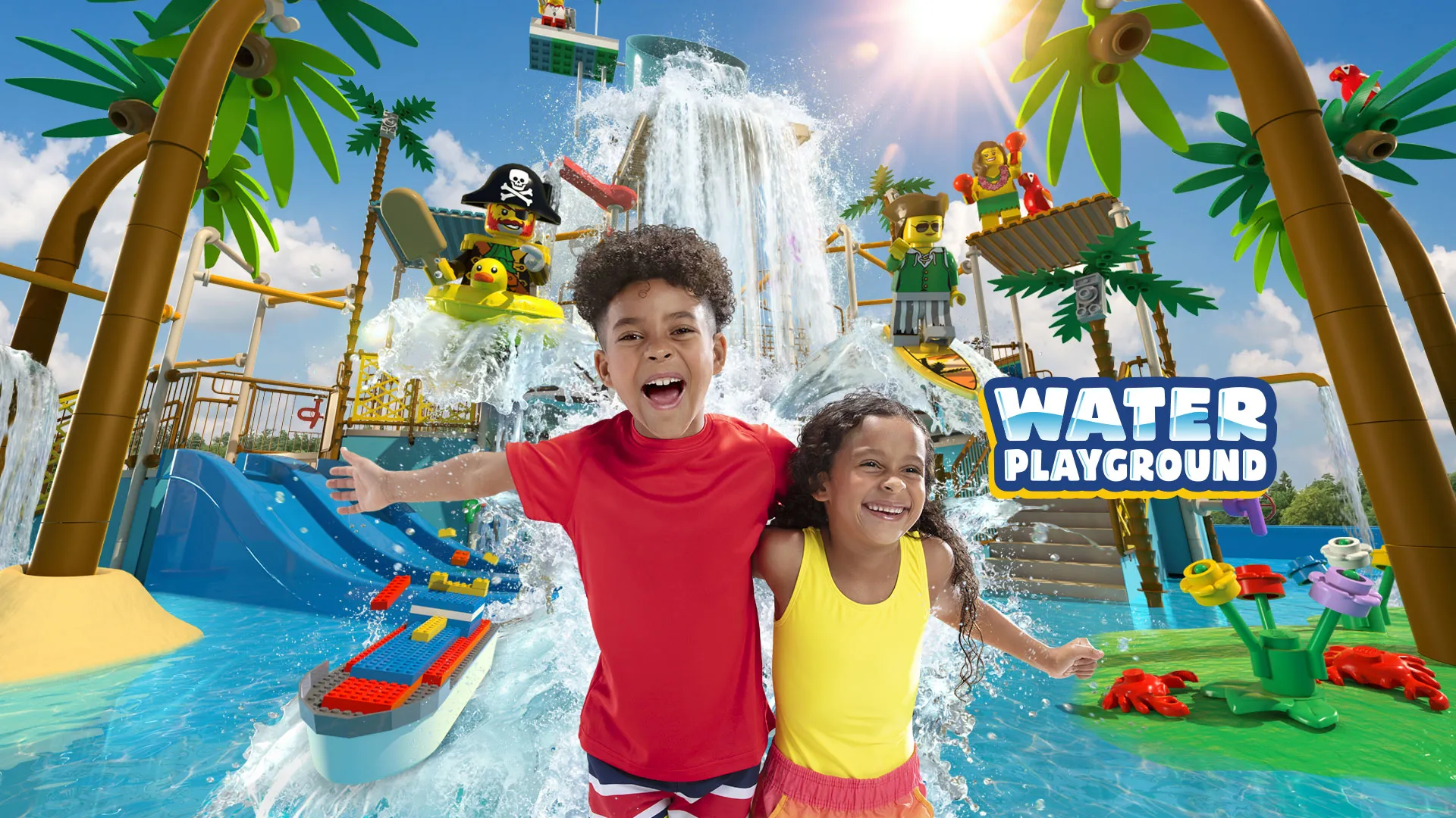 Water Playground | LEGOLAND New York Resort